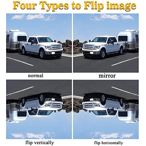 RV Backup Camera Wireless HD 1080P 2 Infrared Night Vision Bluetooth Rear View Cam 7‘’DVR Touch Key Monitor Kit Adapter for Furrion Pre-Wired RV Trailer Truck Camper Van Crane 4 Channels DAJKRTIA K7