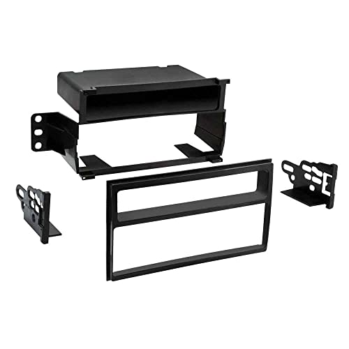 Metra 99-7610B Nissan Versa/Juke Single or Double DIN Dash Kit , Black