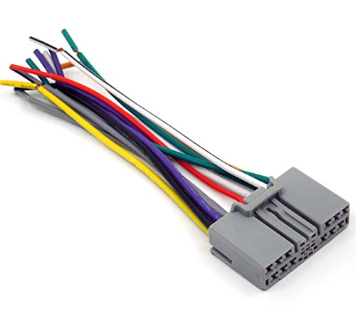 Car Stereo Wire Harness to Factory Radio Select Compatible with 2006-up Honda Civic CRV Pilot