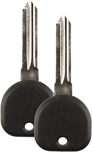 Discount Keyless Replacement Ignition Transponder Uncut Key Compatible with ID 13 (2 Pack)