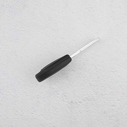 Car Key Case Fob Shell with Immobilizer ID48 Transponder Chip Uncut Key Blank Kit Vehicle Remote Key Replacement Spare Parts