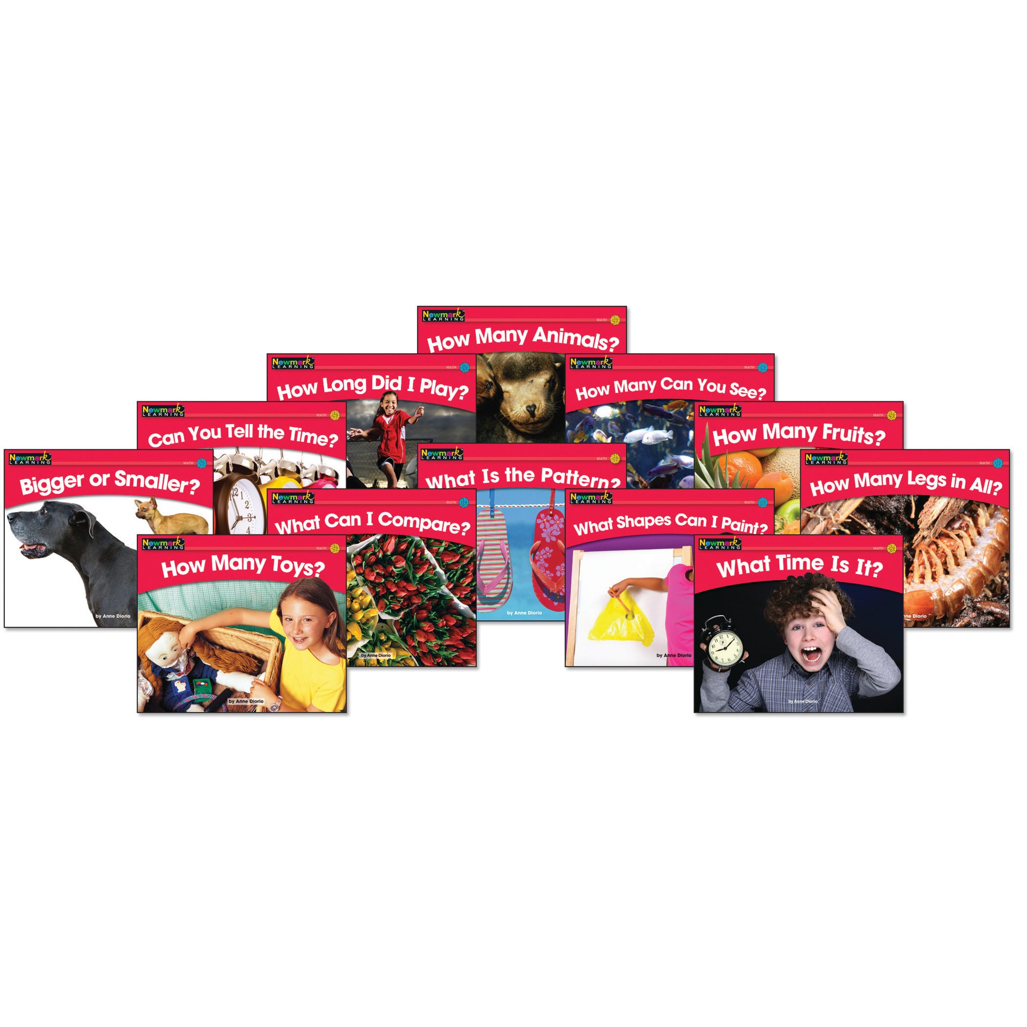 Newmark Learning Rising Readers Leveled Books Math Set