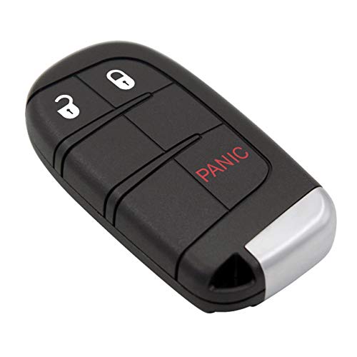 Keyless2Go Replacement for 3 Button Proximity Remote Smart Key for Jeep Compass M3N-40821302 68250335 AB