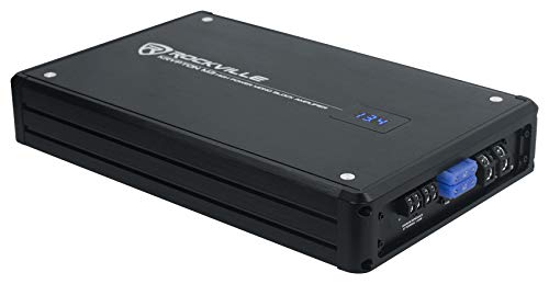 Rockville Krypton-M3 4000w Max/1000w RMS Mono 1 Ohm Car Amplifier Amp+Remote