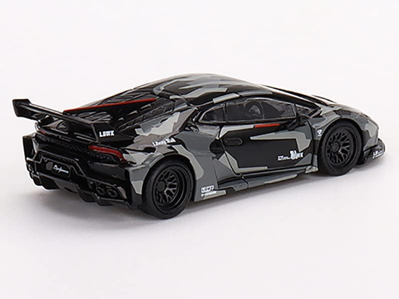 Lambo Huracan GT LB Works Digital Camouflage Limited Edition to 6360 Pieces Worldwide 1/64 Diecast Model Car by True Scale Miniatures MGT00398