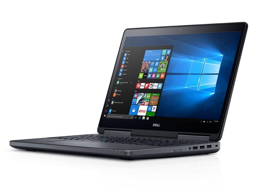 Dell Precision M7520 7520 Mobile Workstation, 15.6 inches FHD (1920x1080) Intel Core i7-6820HQ, 32GB DDR4 Ram, 512GB Solid State Drive, Windows 10 Pro (Renewed)
