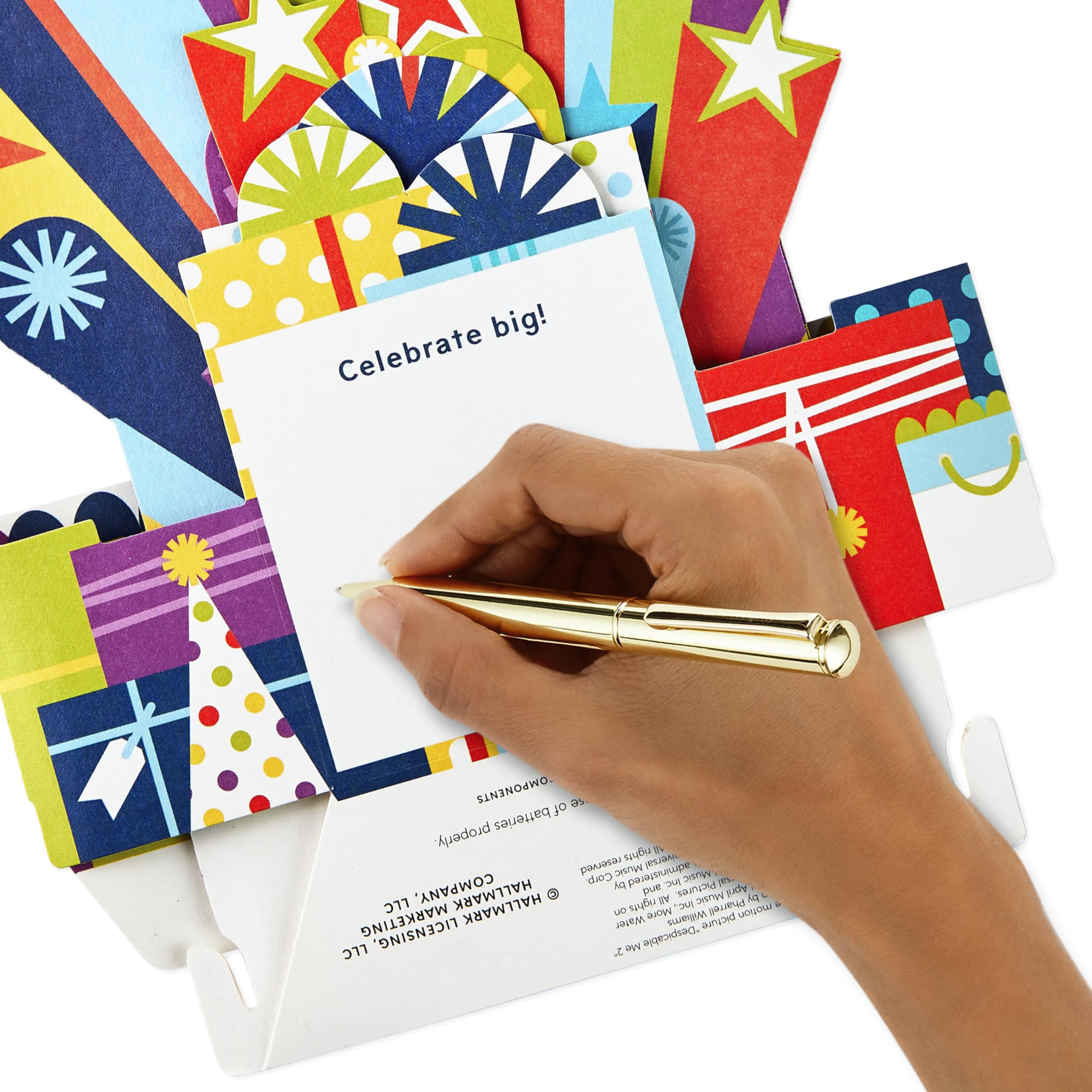 Hallmark Paper Wonder Pop Up Birthday Card with Music (Birthday Cake, Happy by Pharrell Williams)