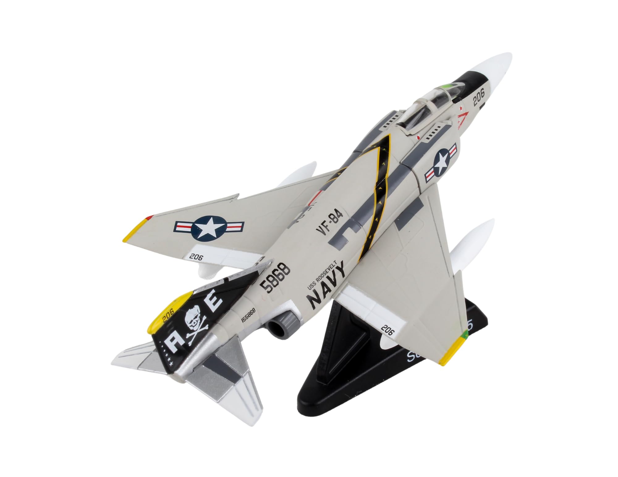 Daron Postage Stamp F4 Phantom II 1/155 Jolly Rogers VFA-84
