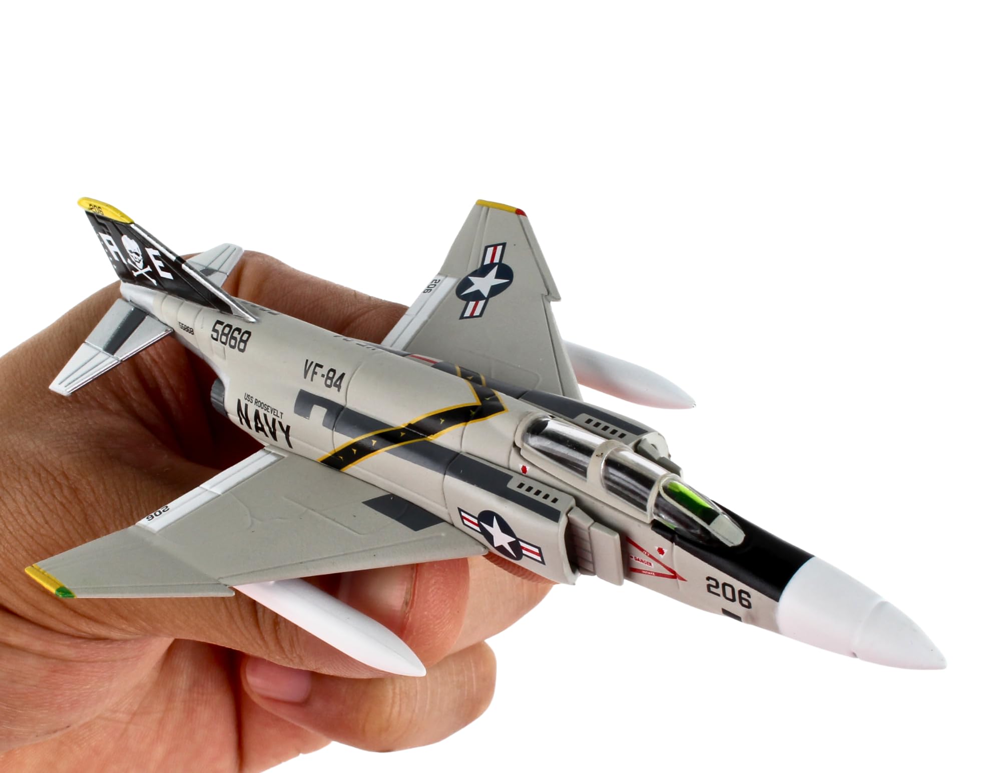 Daron Postage Stamp F4 Phantom II 1/155 Jolly Rogers VFA-84