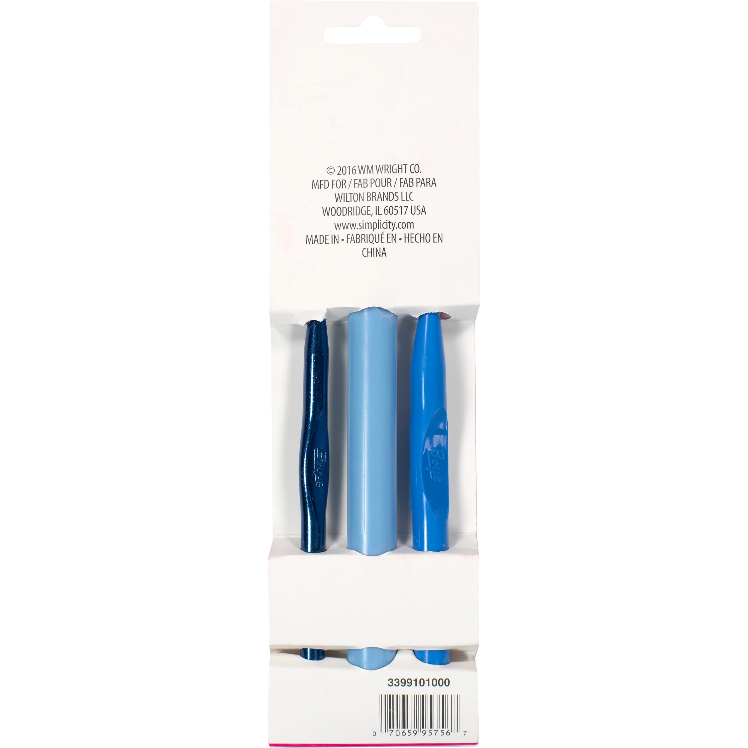Boye 3399101000 Ergonomic Crochet Hook Set, Size L P Q