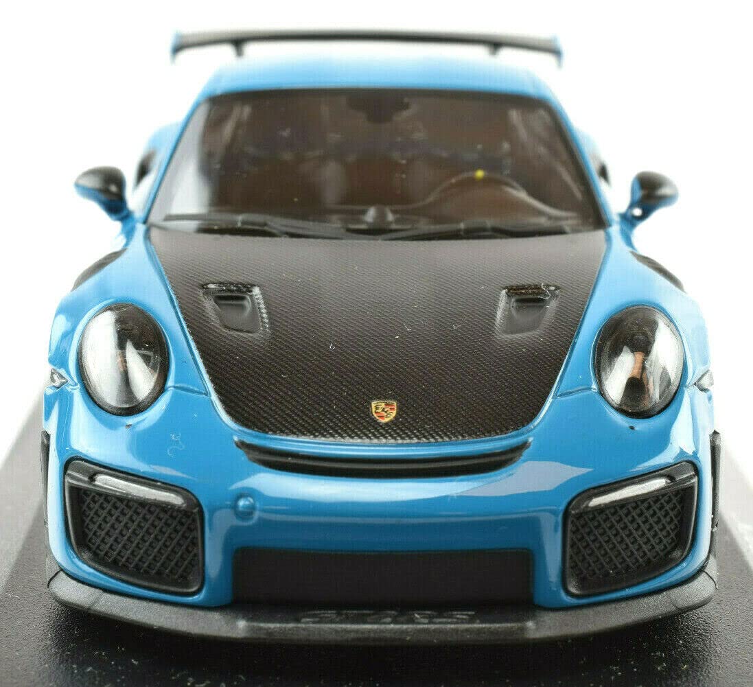 Minichamps x Premium Hobbies 911 991.2 Miami Blue GT2 RS 1:43 Diecast Car 413067240