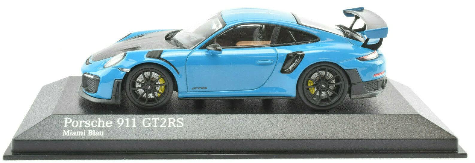 Minichamps x Premium Hobbies 911 991.2 Miami Blue GT2 RS 1:43 Diecast Car 413067240