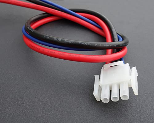 Anyqinsog 3-Pin Power Wiring Harness Plug Compatible with MTX THUNDERFORM Built in Amplifier AMP Auto Stereo Repair Wiring Harness