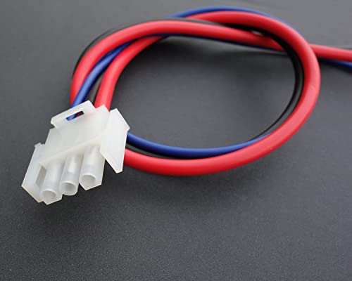 Anyqinsog 3-Pin Power Wiring Harness Plug Compatible with MTX THUNDERFORM Built in Amplifier AMP Auto Stereo Repair Wiring Harness