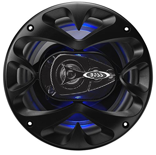 BOSS Audio Systems BE654 6.5 Inch Car Speakers - 300 Watts of Power Per Pair, 150 Watts Each, Full Range, 4 Way, Sold in Pairs