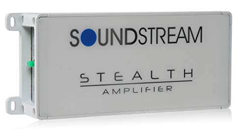 Soundstream SM4.10000D 1000W Max 4 Channel Stealth Series Marine Grade Class D Amplifier - SM4.1000D