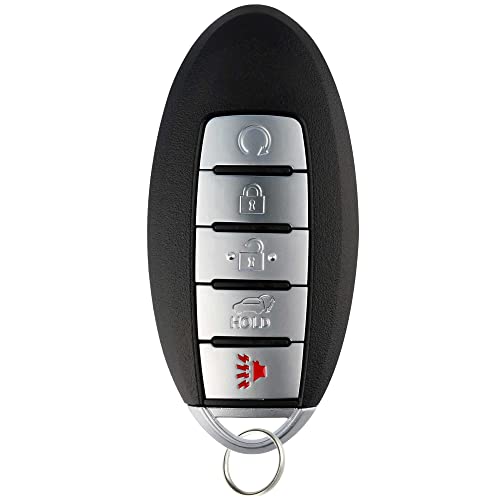 For 16-18 Nissan Maxima 16-18 Nissan Altima Keyless Entry Remote Smart Key Fob 5btn W/Insert KR5S180144014; 7812D-S180204