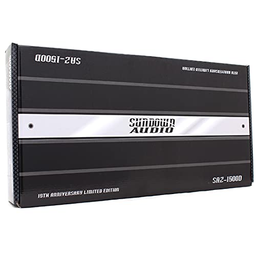 Sundown Audio SAZ-1500D (Limited Edition) 1500W RMS Monoblock Amplifier