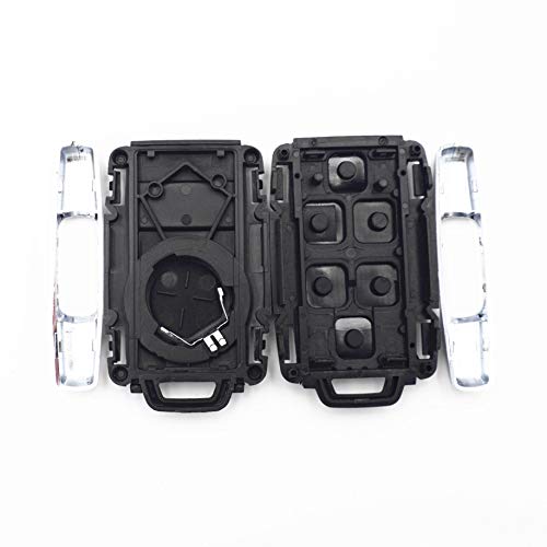 WFMJ for Chevrolet Chevy Tahoe Suburban GMC Yukon Keyless Entry 6 Buttons Remote Smart Key Case Shell Fob