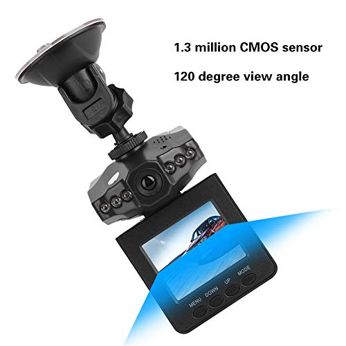 Car DVR, 2.5inches Car DVR Video Recorder Dash Camera Driving Recorder IR Cam CCTV Night Vision