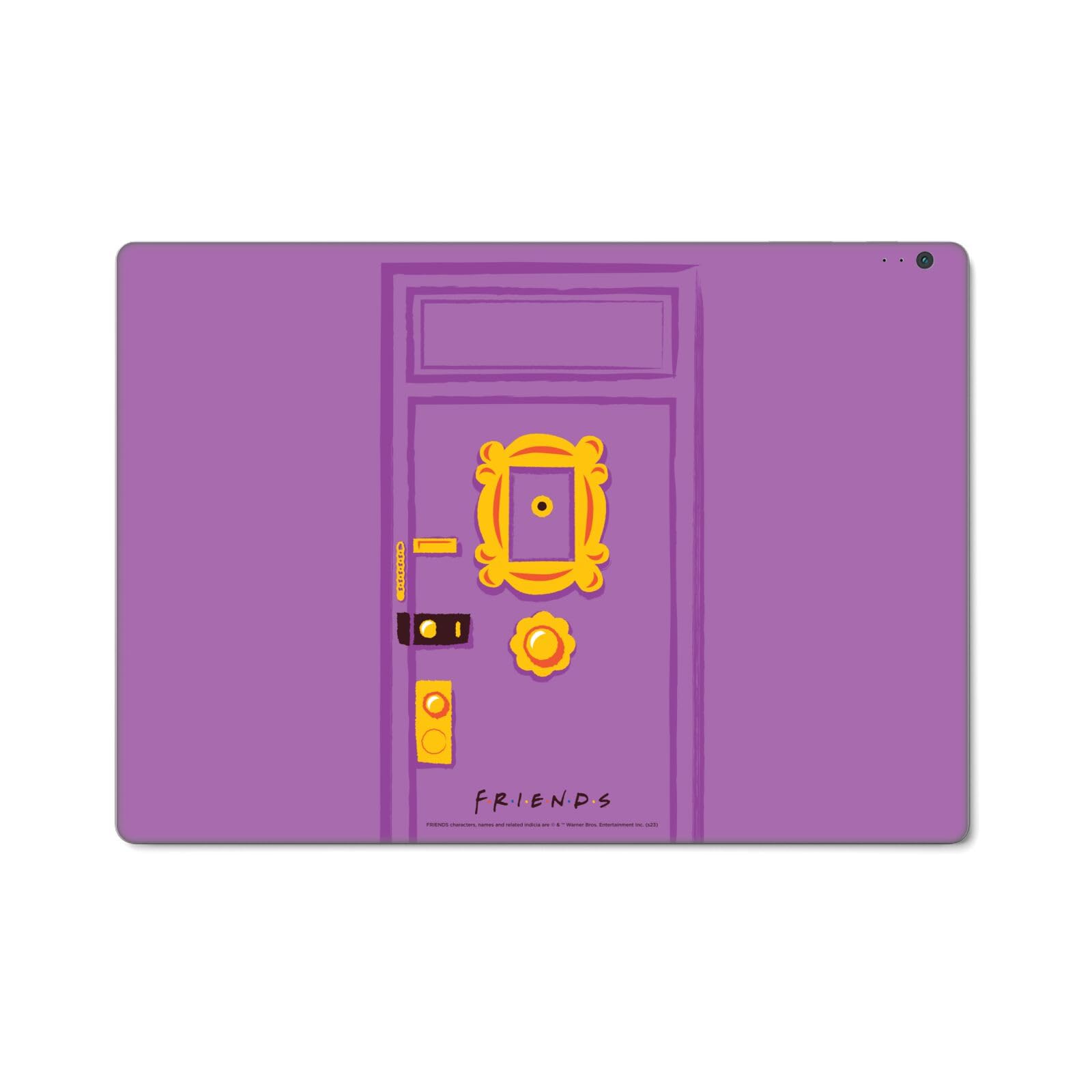 Head Case Designs Officially Licensed Friends TV Show Peephole Frame Iconic Graphics Vinyl Sticker Skin Decal Cover Compatible with Microsoft Surface Pro 4/5/6