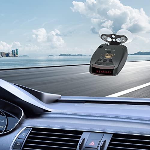 Radar Detector Mount,Car Radar Mounting Bracket Suction Cup Holder,Windshield & Dashboard Radar Detector Suction Mount,for Cobra Escort Valentine One Beltronics Radar Detector,Easy to Install