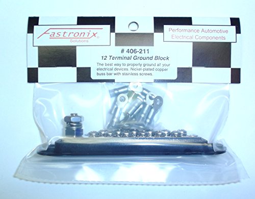 Fastronix 12 Terminal Ground Distribution Block Kit
