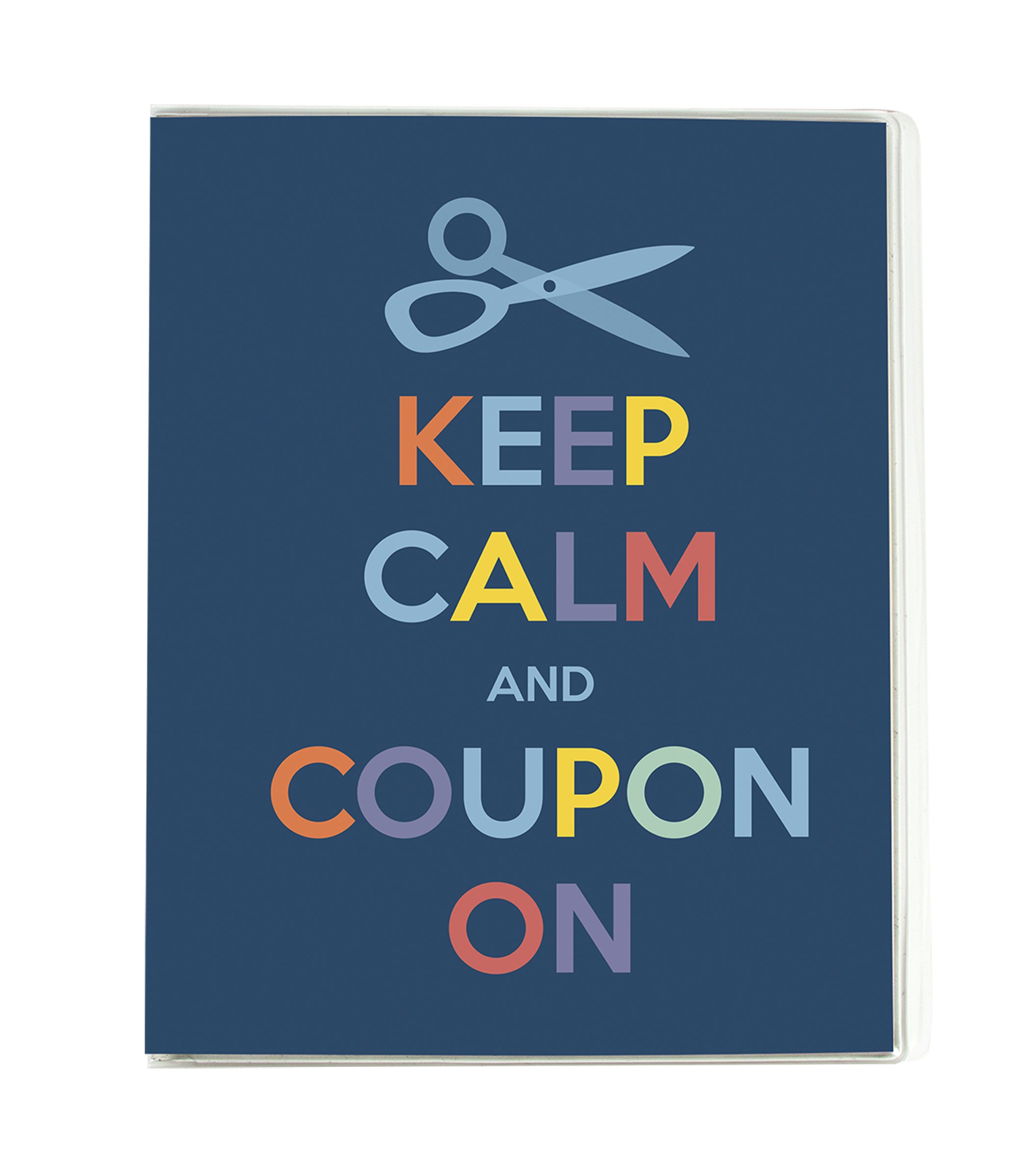 Small Coupon Organizer Portfolio - Keep Calm