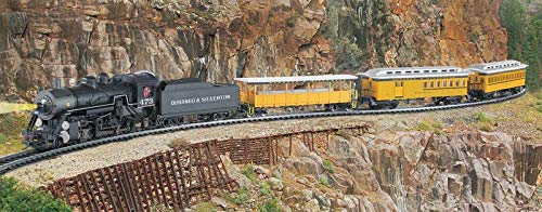 Bachmann Trains - Durango & Silverton Ready To Run Electric Train Set - HO Scale