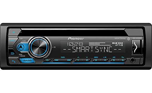 Pioneer DEH-S4120BT in Dash CD AM/FM Receiver with MIXTRAX, Bluetooth Dual Phone Connection, USB, Spotify, Pandora Control, iPhone and Android Music Support, Smart Sync App