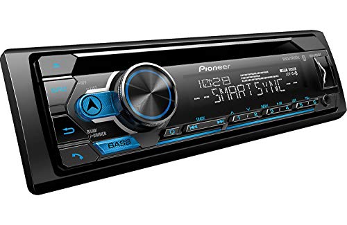 Pioneer DEH-S4120BT in Dash CD AM/FM Receiver with MIXTRAX, Bluetooth Dual Phone Connection, USB, Spotify, Pandora Control, iPhone and Android Music Support, Smart Sync App