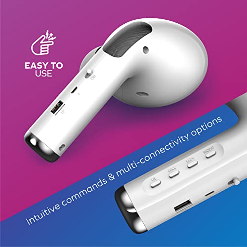 Coby True Wireless Speaker Bluetooth Speaker, 3 Watts, Hi-Quality Sound & Bass, 49 Ft Wireless Range, Play 2 More Speakers Together, Bluetooth Speakers