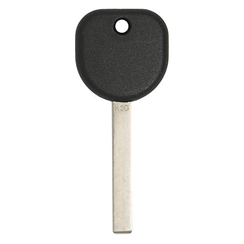Keyless2Go Replacement for New Uncut Transponder Ignition Car Key High Security Laser Sidemill B119 HU100