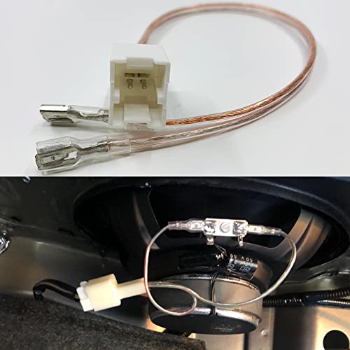 4 Pack Speaker Wire Harness Adapter Replacement for Nissan Speaker Harness 2004-2021, Infiniti Speaker Harness 2006-2018 Car Speaker Connector Harness Adapter