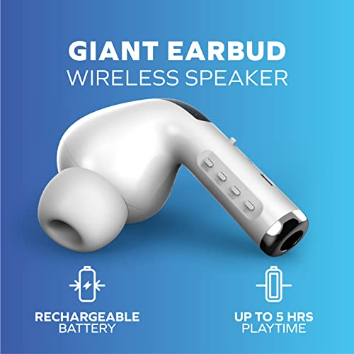 Coby True Wireless Speaker Bluetooth Speaker, 3 Watts, Hi-Quality Sound & Bass, 49 Ft Wireless Range, Play 2 More Speakers Together, Bluetooth Speakers