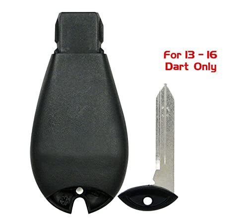 Lot of 1x New Replacement Keyless Entry Remote Key Fob Compatible with & Fit For 2013-2016 DODGE DART