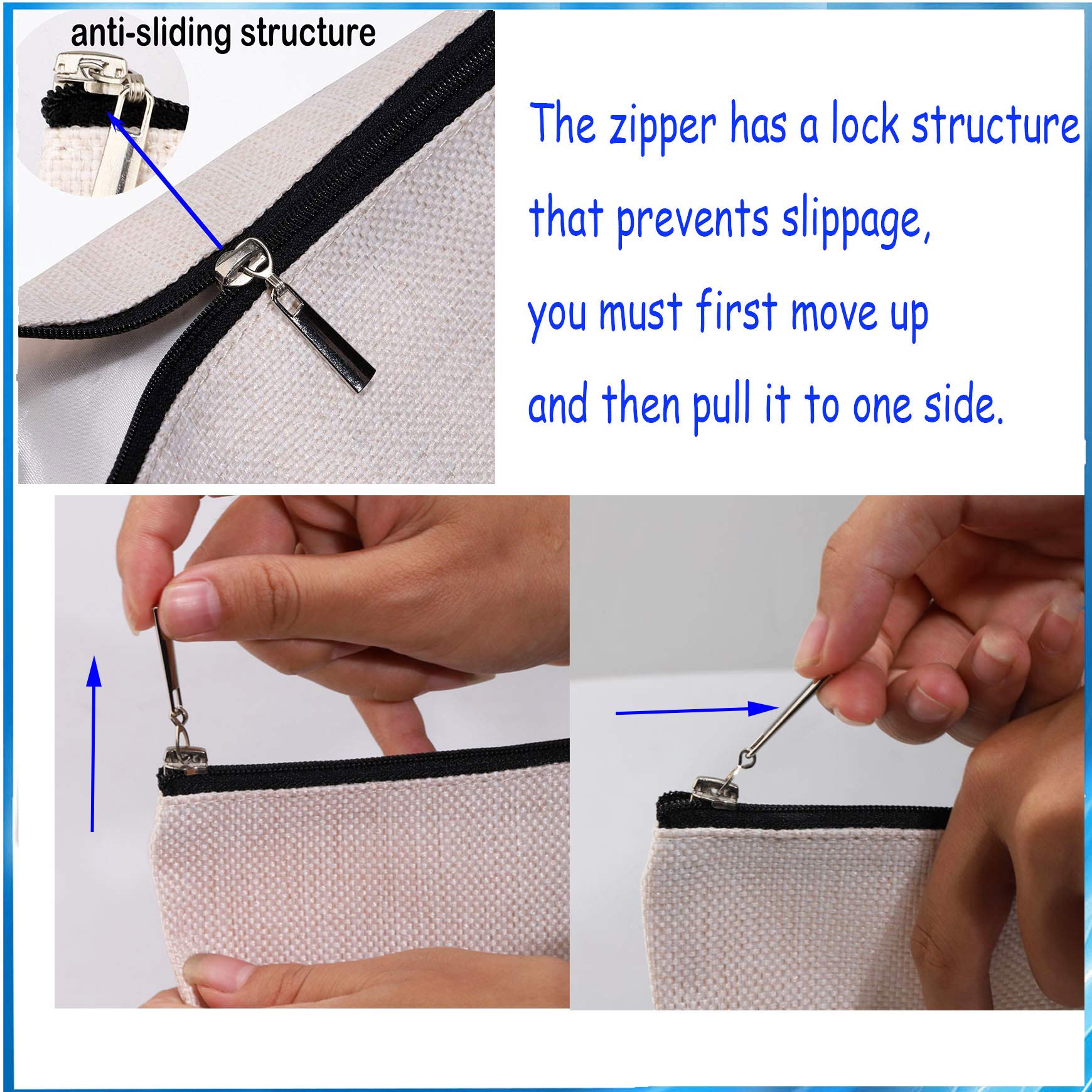 PXTIDY Sewer Survival Kit Sewing Machine Makeup Bag Seamstress Sewing Cosmetics Bag Gift For Quilter or a Woman that Sews Quilting Makeup Zipper Pouch (Sewer)