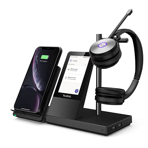 Yealink WHC60 Wireless Charger for WH66 WH67 Yealink Wireless Headset Qi-Certified
