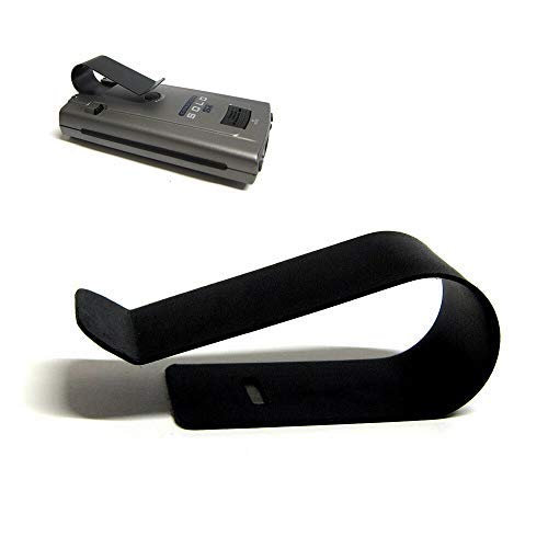 Ramtech Sun Visor Clip Car Mount for Radar Laser Detector, Compatible with Escort Passport 4200 4500 4600 5000 6800 7500 7500s 8500 8500 X50 9500i 9500ix, SVCM