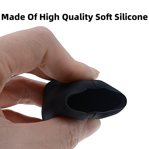iSaddle for Honda 4 Buttons Key Fob Silicone Case - Keyless Entry Remote Control Straight Car Key Fob Protector for Honda Accord Civic CR-V Crosstour HR-V Fit 2013-2019 MLBHLIK6-1TA (Black)