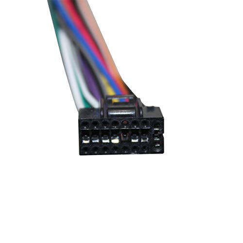 New Kenwood 2017 Into Stereo Wire Harness 16 Pin Aftermarket OEM Plug