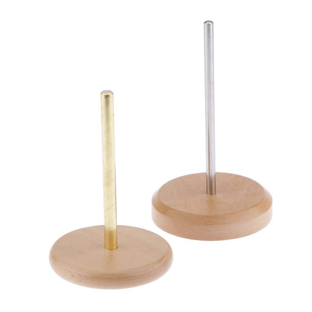 Wooden Yarn Ball Holder. Wool Skein Thread Dispenser. Bobbin Cone Spool Storage Spindle Adult Beginner Crochet Kit