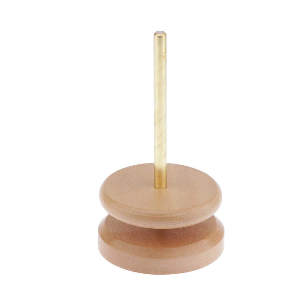 Wooden Yarn Ball Holder. Wool Skein Thread Dispenser. Bobbin Cone Spool Storage Spindle Adult Beginner Crochet Kit