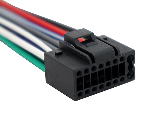 Harmony Audio HA-KENW16 Kenwood Replacement 16 Pin Radio Wire Harness