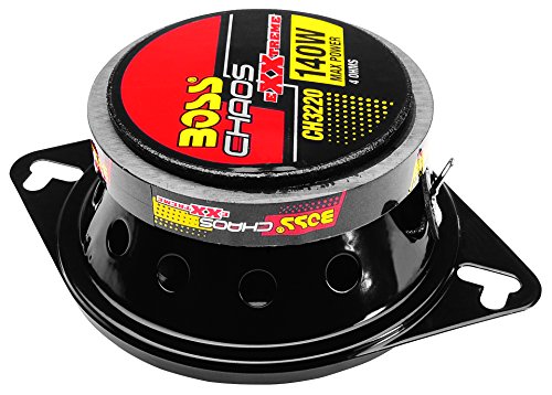 BOSS Audio Systems CH3220 Car Speakers - 140 Watts of Power Per Pair and 70 Watts Each, 3.5 Inch, Full Range, 2 Way, Sold in Pairs, Easy Mounting