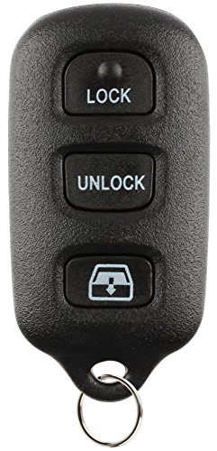 Discount Keyless Replacement Hatch Glass Key Fob Car Remote and Uncut Ignition Key Compatible with HYQ12BBX, ID 4C