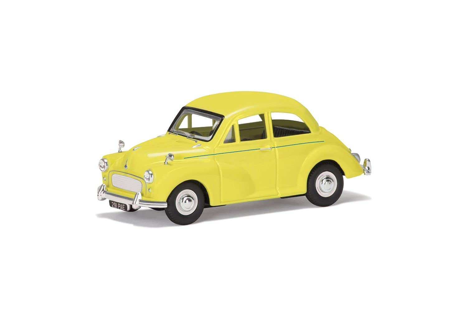 Corgi VA05808 British Motor Heritage Morris Minor 1000 60th Anniversary Collection Model, Highway Yellow