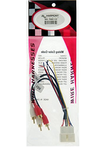 Harmony Audio HA-708112 Compatible with Lexus Toyota Multi Model Factory Stereo to Aftermarket Radio Harness Adapter
