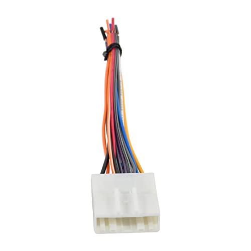 RED WOLF Car Radio Wire Harness Connector Compatible with 2007-2013 Infiniti Nissan Murano Altima, 2008-2015 Subaru Outback Forester Aftermarket Stereo Wiring Cable Adapter Plug Install 20 Pin