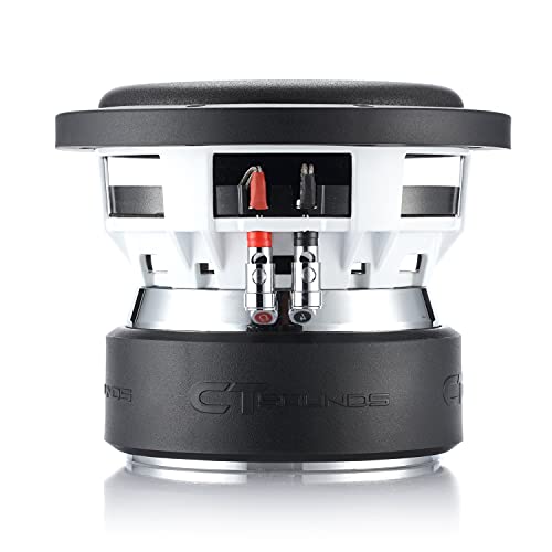 CT Sounds Meso-6.5-D2 6.5 Inch Car Subwoofer Dual 2 Ohm, 800 Watts Max